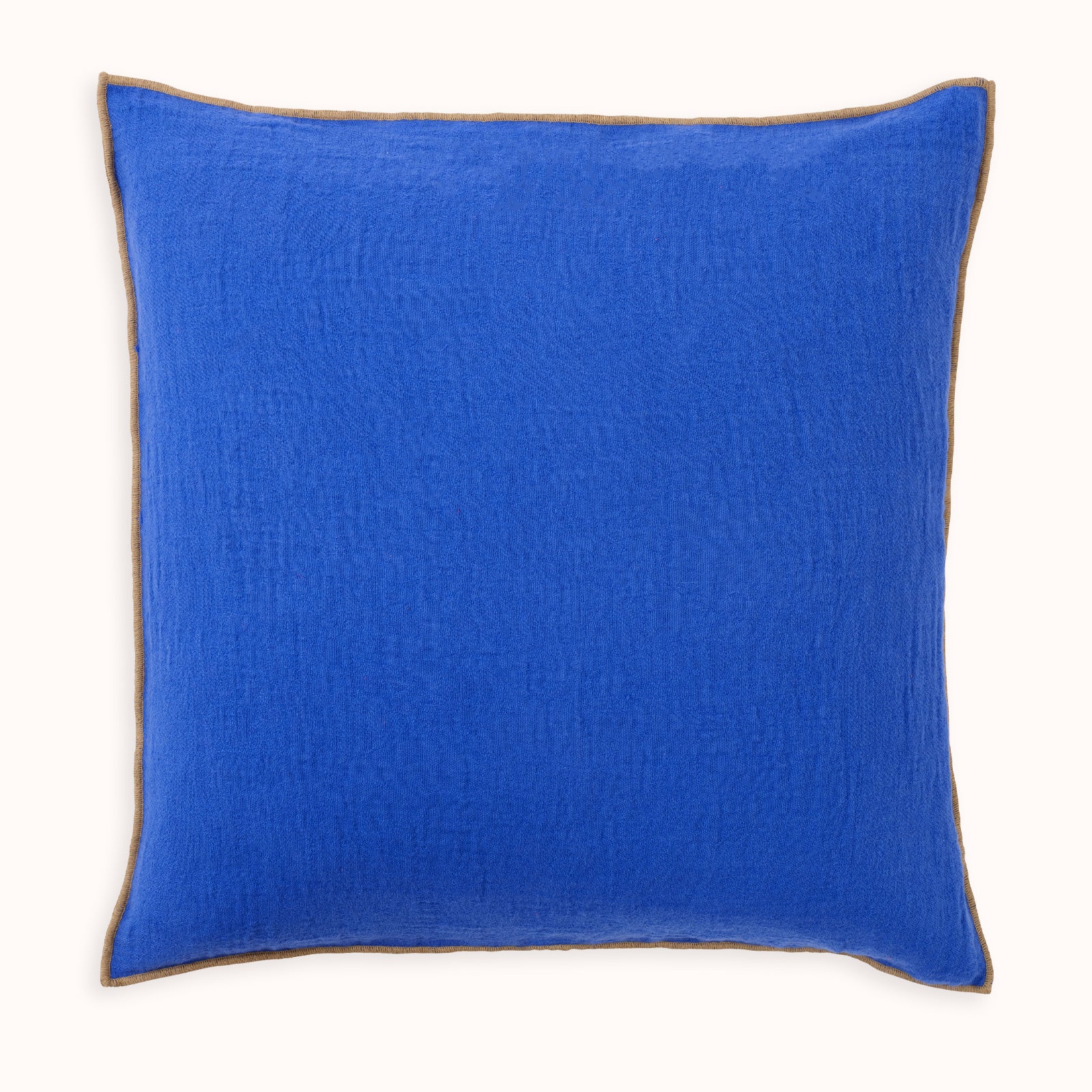 Cobalt Blue Linen Blend Pillow | Wildschut Antiques