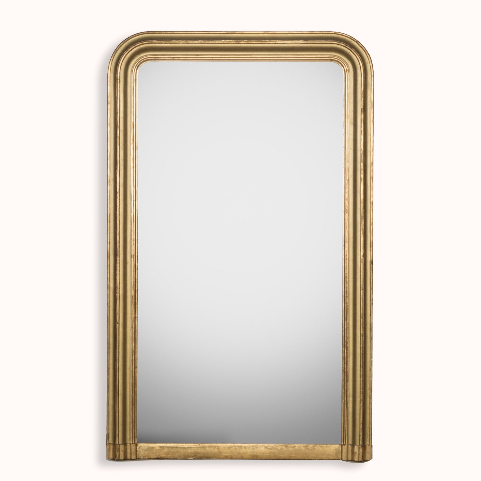 19th C Yellow Gold Louis Philippe Mirror | Wildschut Antiques